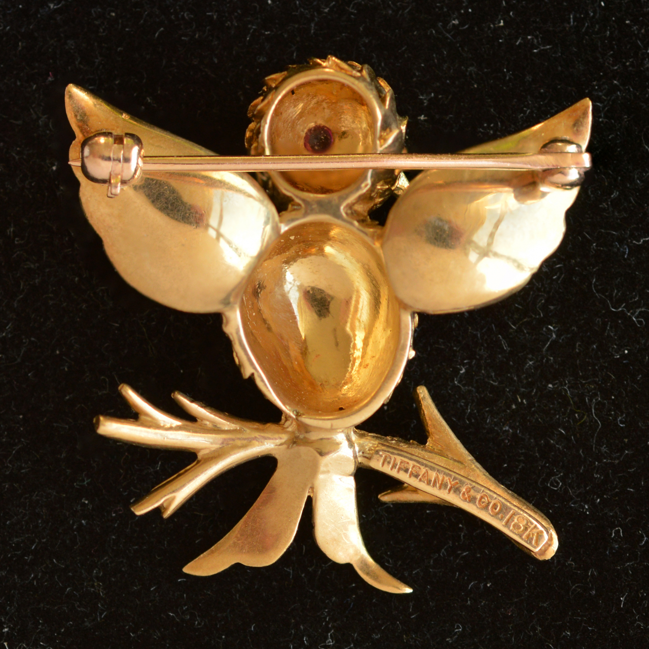 Tiffany & co 1960's Bird Brooch - Rocks and Clocks Tiffany & co 1960's Bird Brooch - Rocks and Clocks